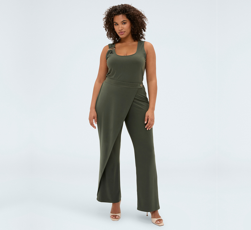 Robe DREAM en georgette avec décolleté en V