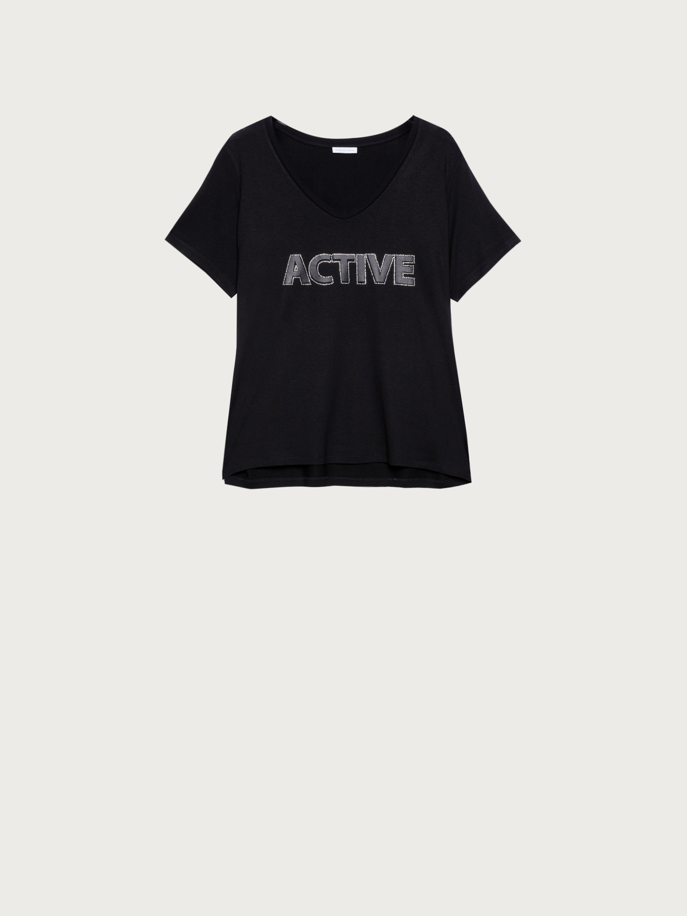 T-Shirt „GO.“ mit Schrift vorn